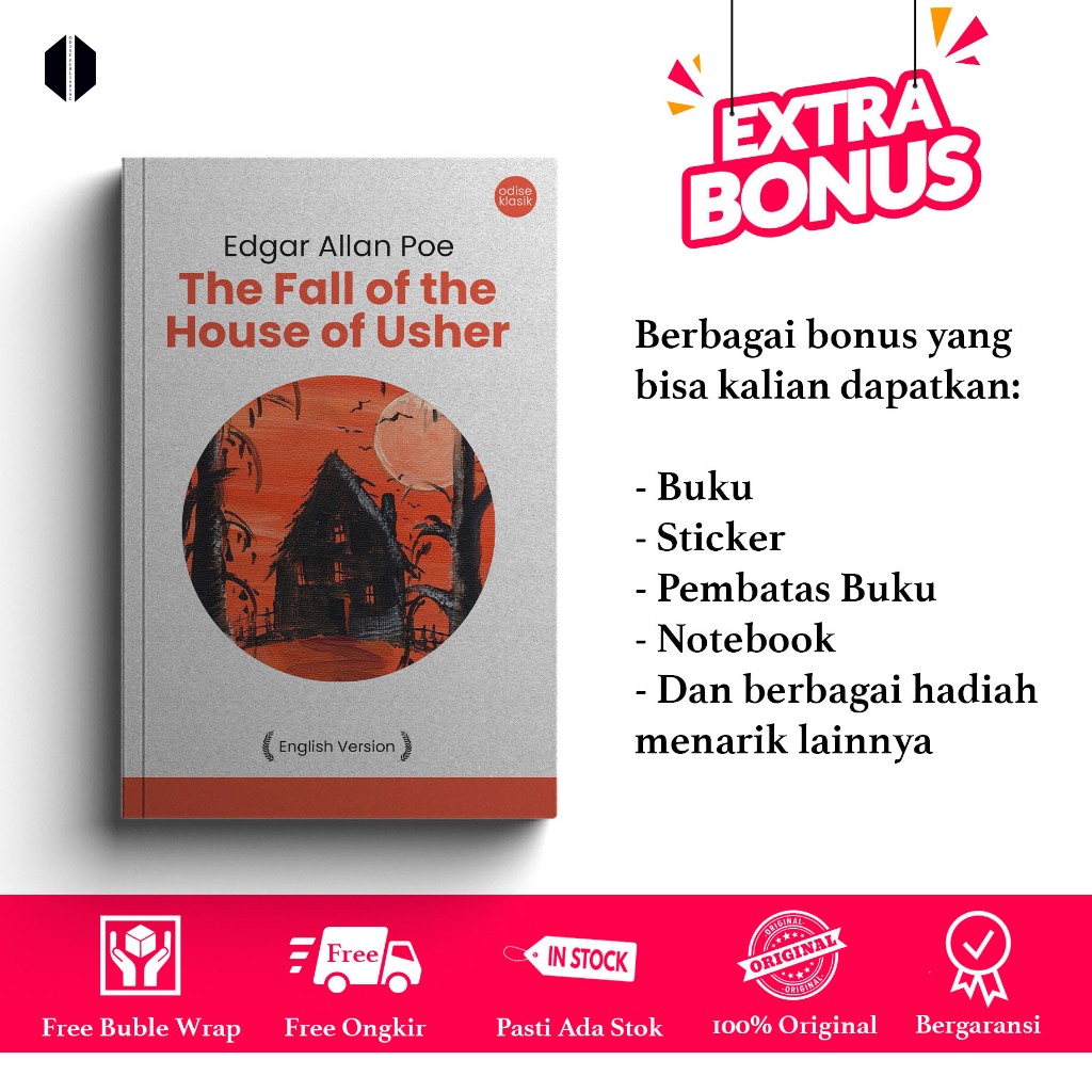 Jual The Fall of the House of Usher - Edgar Allan Poe | Shopee Indonesia