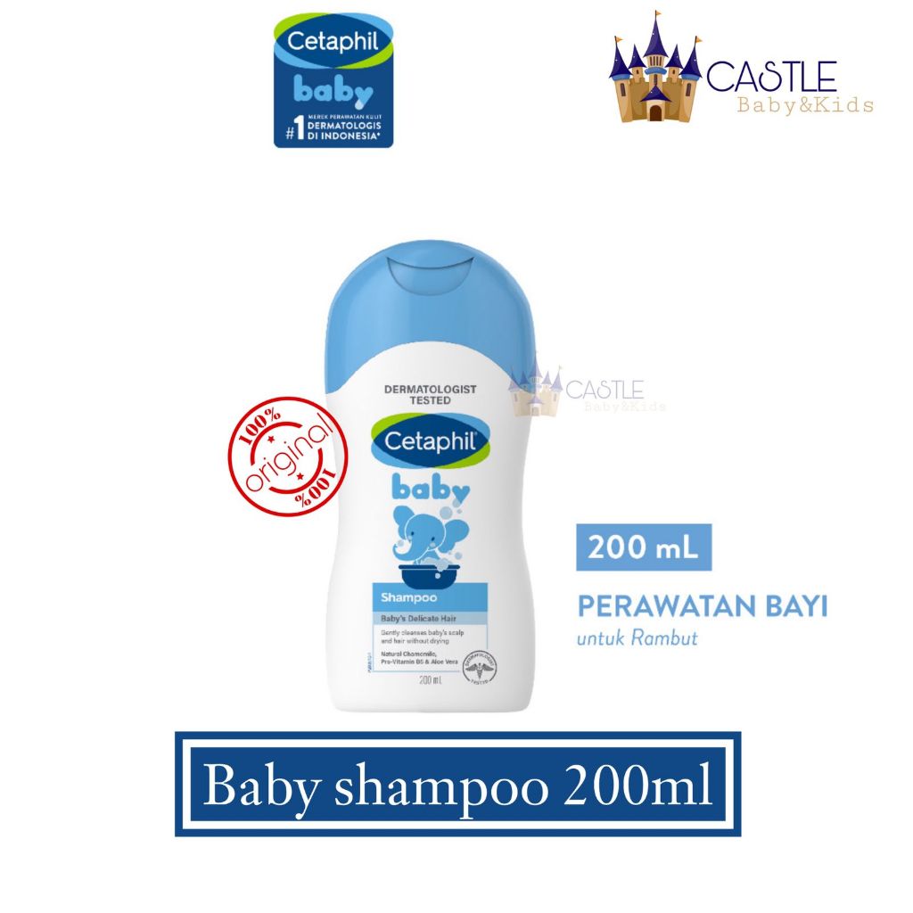 Jual Cetaphil Baby Shampoo 200ml dengan Glycerin dan Panthenol Shampo ...