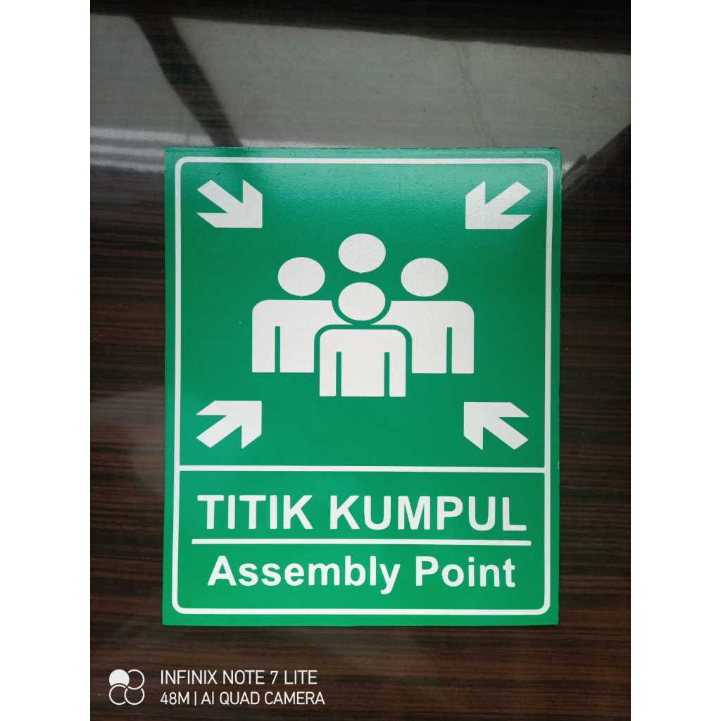 Jual Akrilik sign titik kumpul 20x25 | Shopee Indonesia