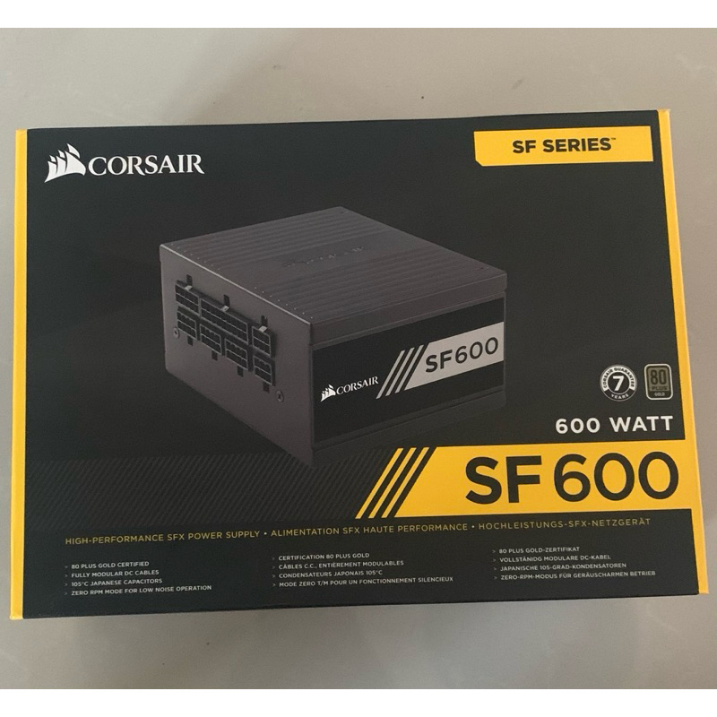 Jual PSU 600Watt POWER SUPPLY CORSAIR SF600 FULLY MODULAR | Shopee Indonesia
