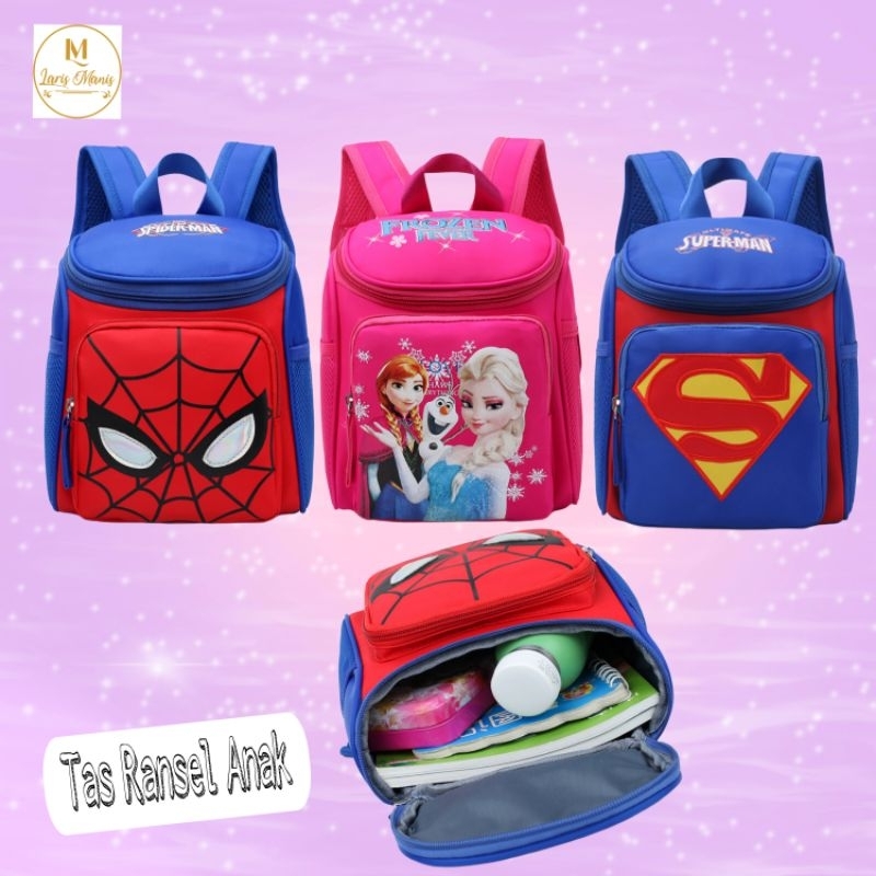 Jual Tas Sekolah Backpack/ Tas Karakter Anak model Ransel Unisex | Shopee Indonesia