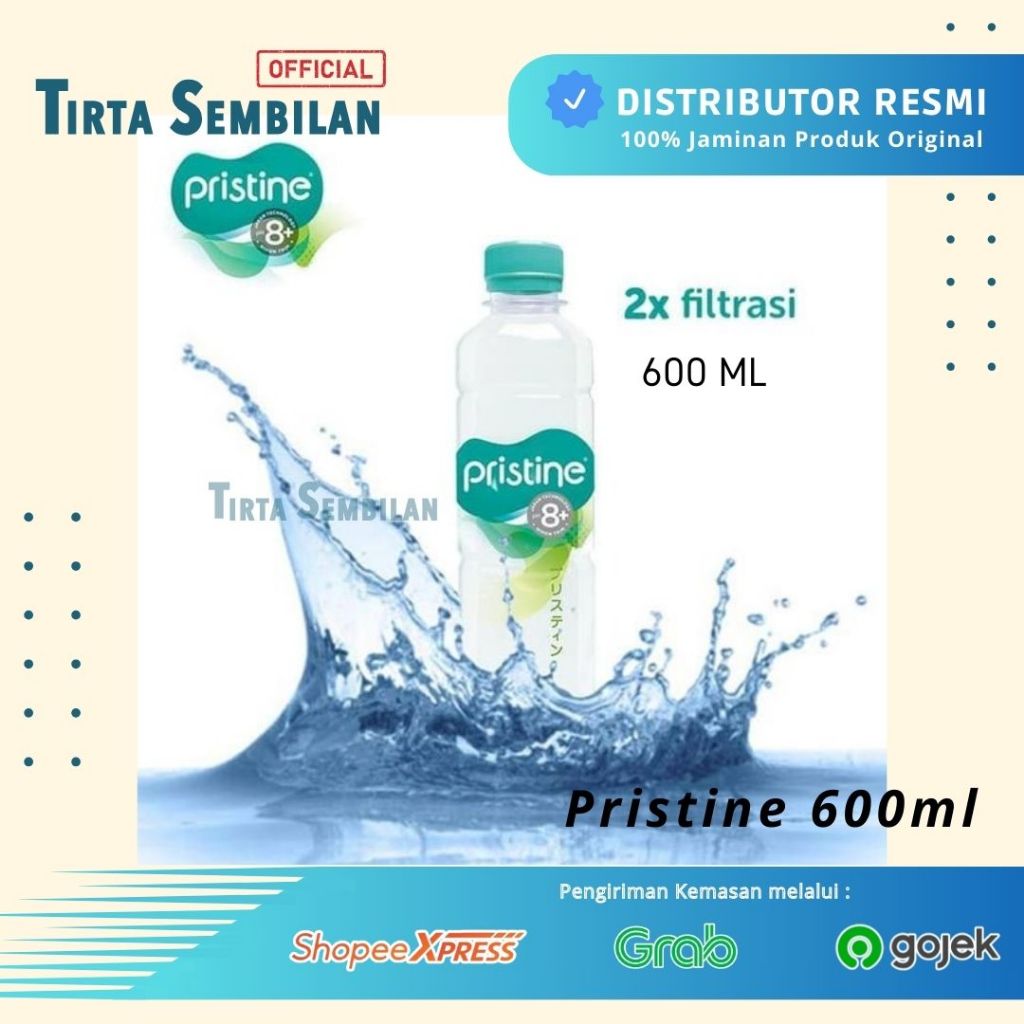 Jual Pristine 600ml 600 ML kemasan | Shopee Indonesia