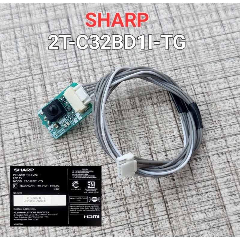 Jual SENSOR IR TV SHARP 2T-C32BD1I-TG | Shopee Indonesia