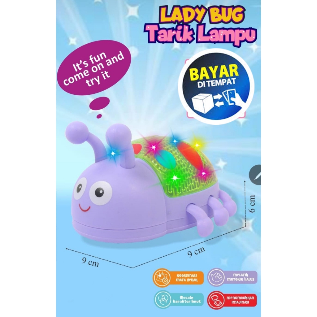 Jual MAINAN LUCU KARAKTER HEWAN TARIK BISA BERJALAN DAN ADA LAMPU ...