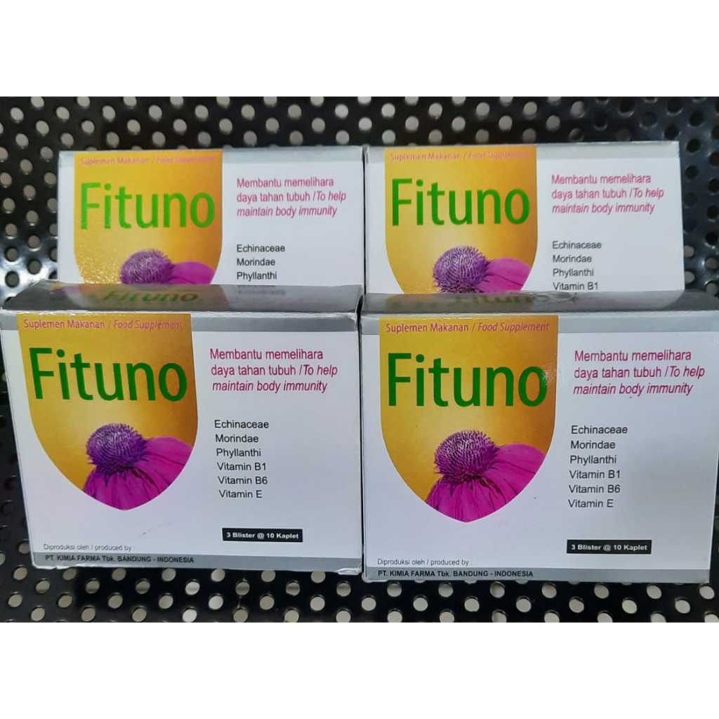 Jual Fituno 30 Kaplet, Multivitamin komplit | Shopee Indonesia