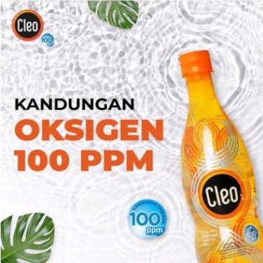 Jual Air Minum Oksigen CLEO 100 PPM / CLEO OXYGEN 24 BOTOL | Shopee ...