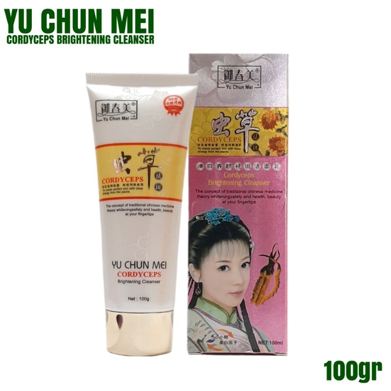 Jual Yu Chun Mei Cordyceps Brightening Cleanser BPOM 100ml (Satuan ...