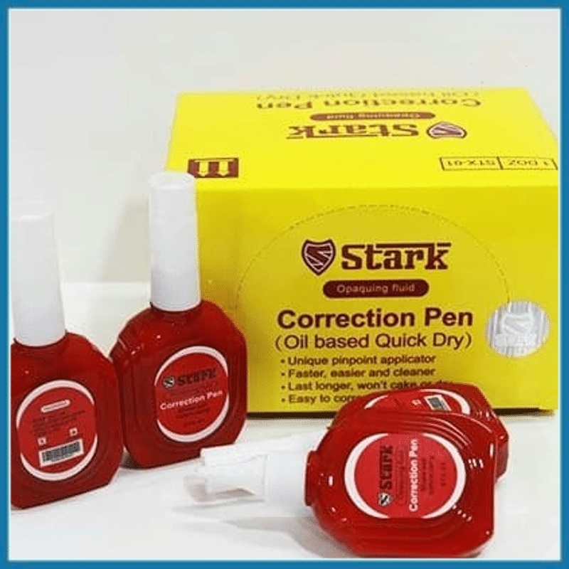 Jual STARK Correction Pen / Tipe X / Tipe Ex / Tip Ex Merah Cair ...