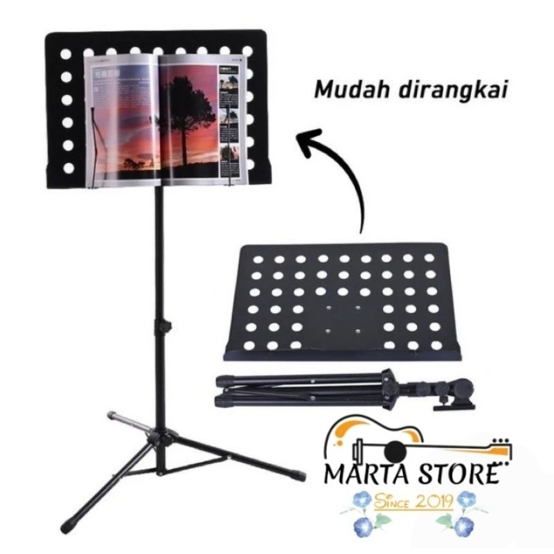Jual Stand buku partitur musik KUAT dan AWET | 100% real pic | gratis ...