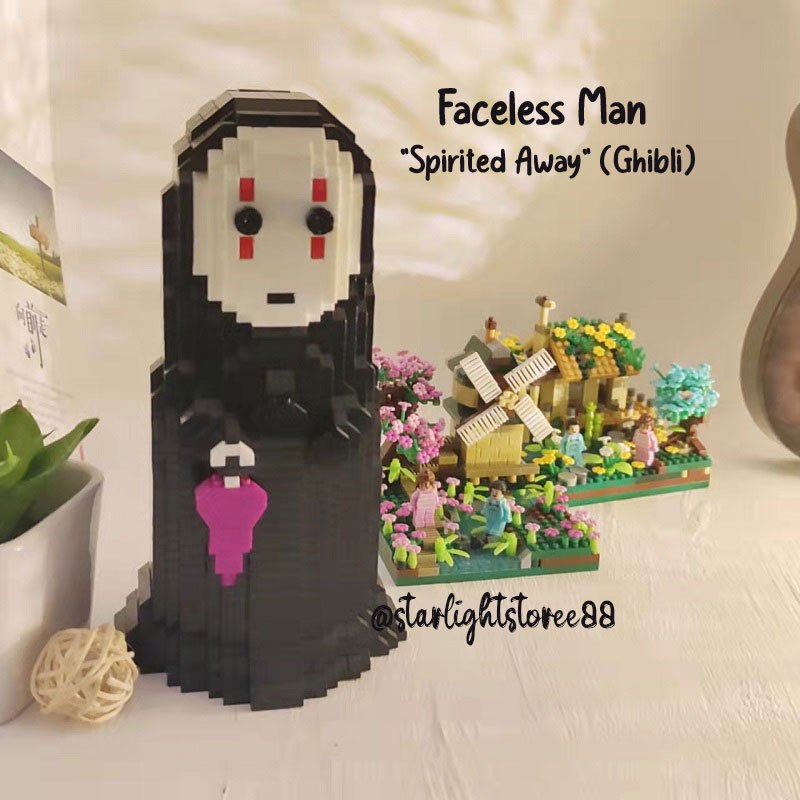 Jual [STR88] [PO] Nano Bricks Faceless Man Kaonashi Spirited Away ...