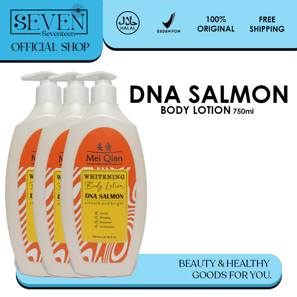 Jual Mei Qian body lotion Dna Salmon 750 ML | Shopee Indonesia
