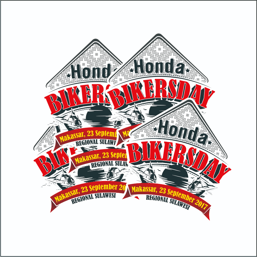 Jual honda bikers day/sticker honda biker's day/stiker biker honda ...