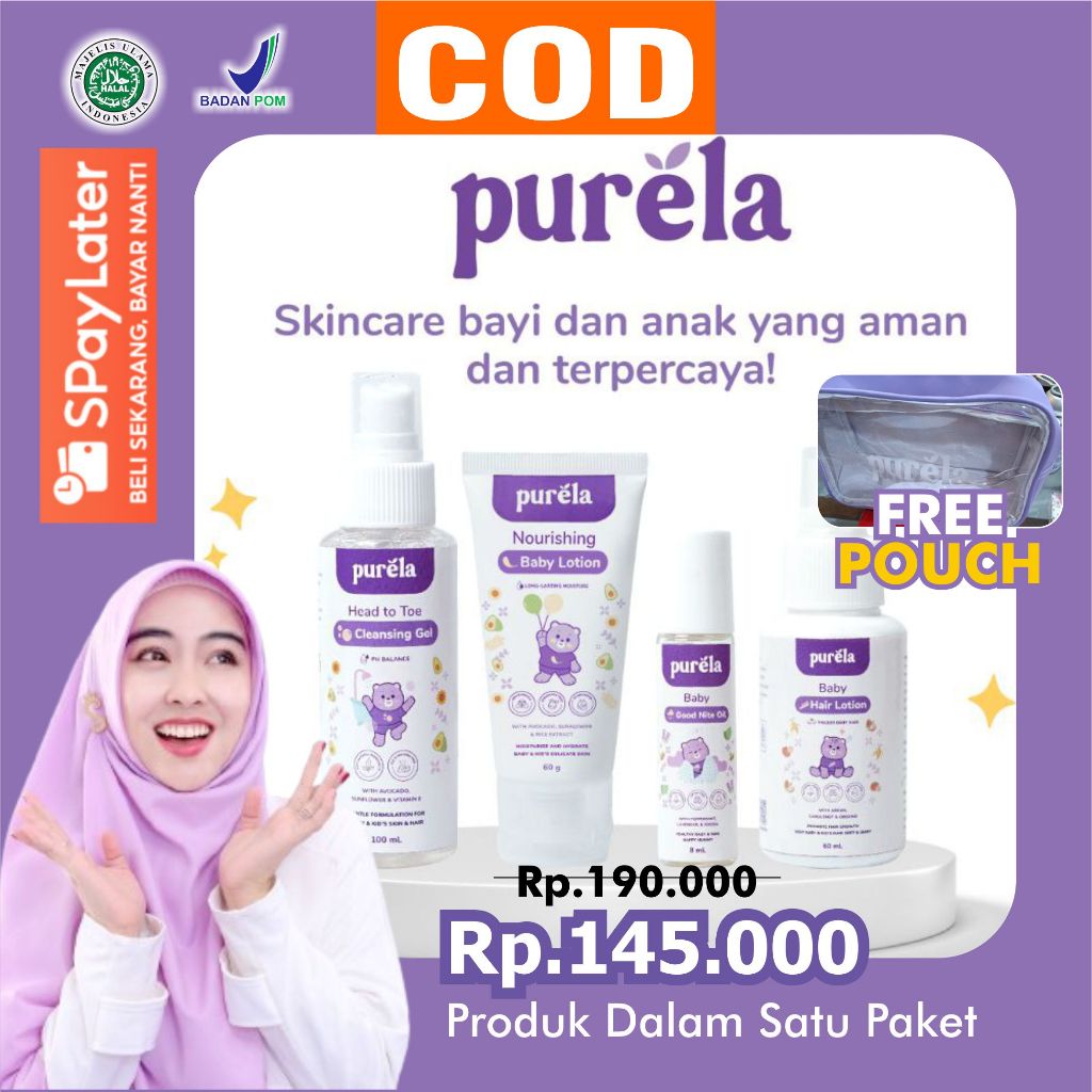 Jual Purela Skincare Baby & Kids By Reflow | Shopee Indonesia