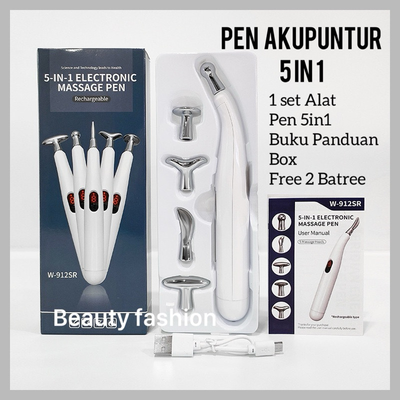 Jual 5 in1 Pen Akupuntur Laser Therapy Energy Pen Alat Terapi Massage ...