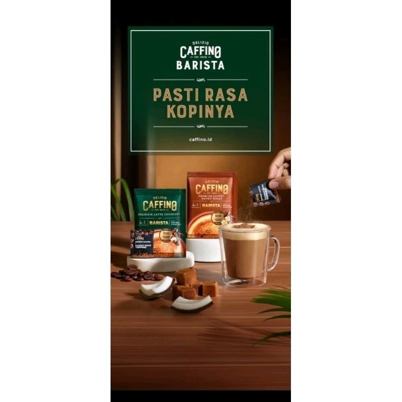Jual Delizio CAFFINO Premium Latte Coconut isi 9pcs(6 coconut 3 brown ...