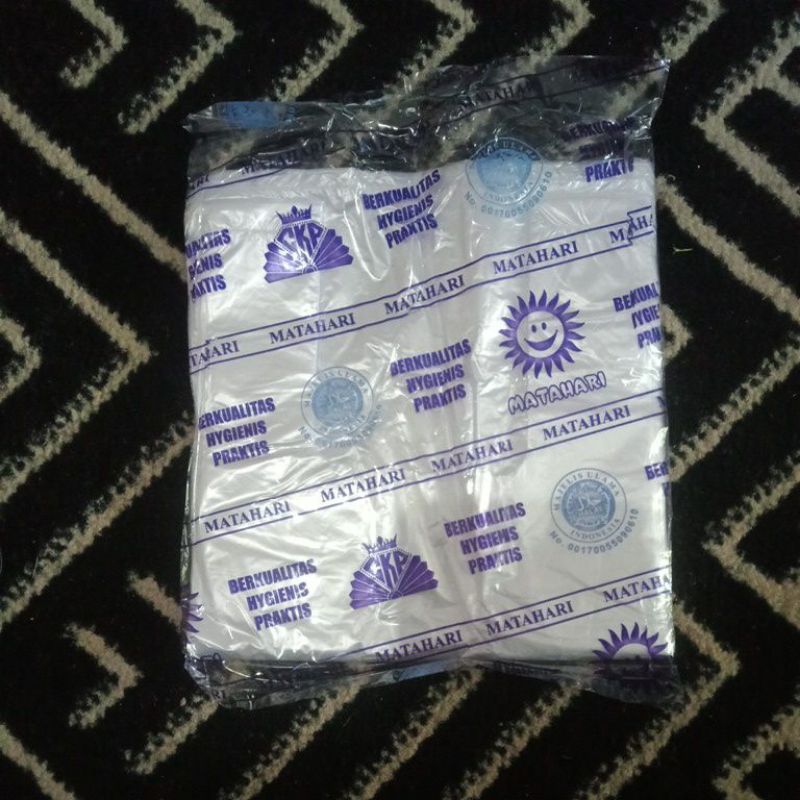 Jual Kantong Plastik Matahari 15 Bening / Kantong Plastik Kecil Bening ...