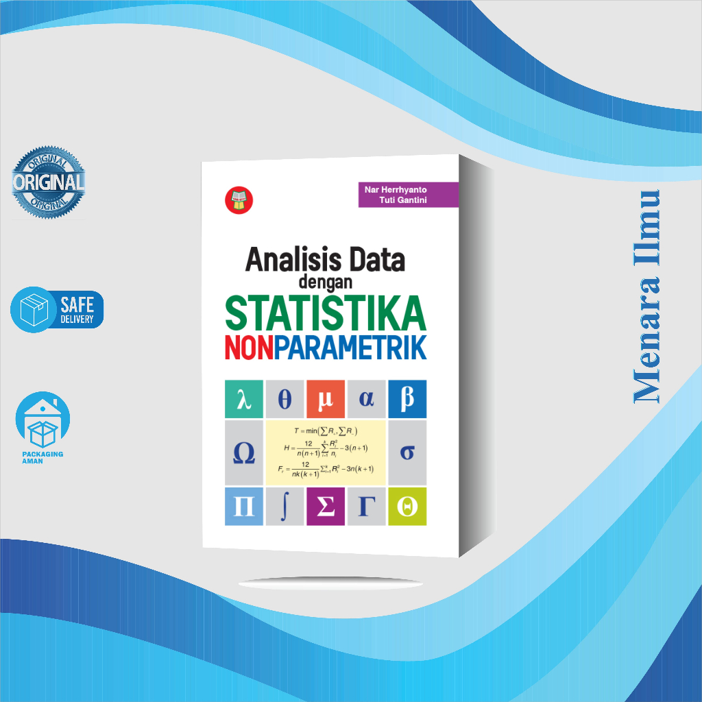 Jual BUKU ANALISIS DATA DENGAN STATISTIKA NONPARAMETRIK | Shopee Indonesia