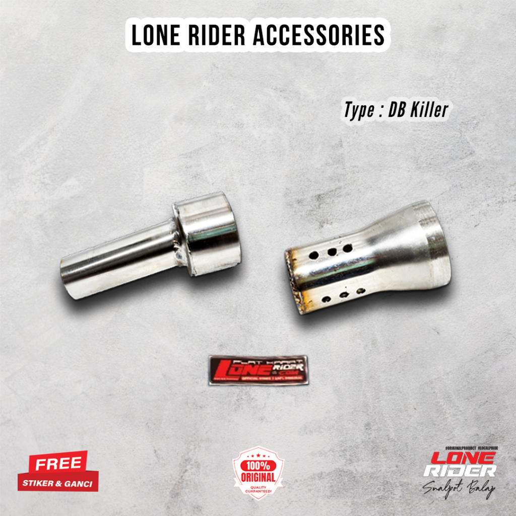 Jual ORIGINAL LONE RIDER Accessories - DB Killer / Peredam Suara ...