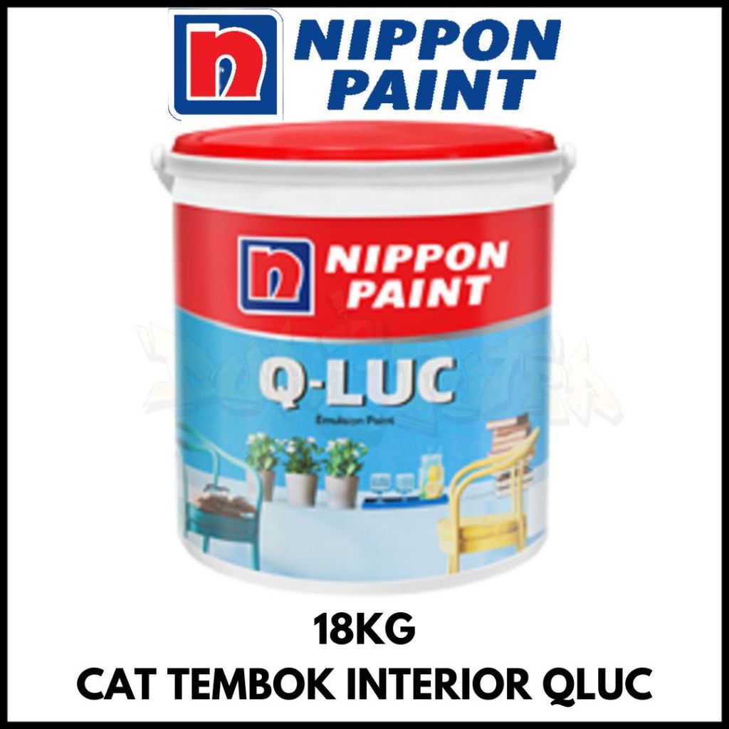 Jual Cat Tembok Interior Qluc Pail 18Kg Nippon Paint | Shopee Indonesia