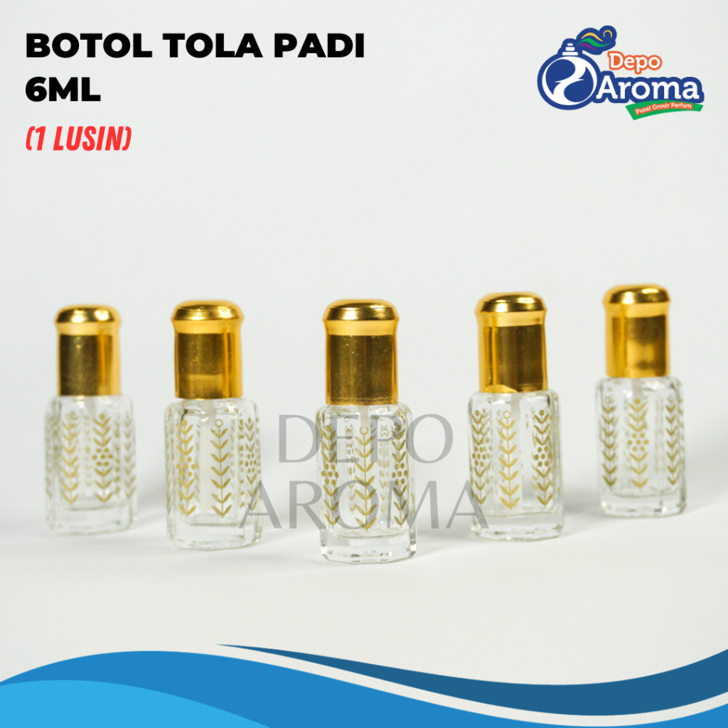Jual Botol Parfum Tola Padi Stick Mushroom Cap 6ml (1 Lusin) | Shopee ...