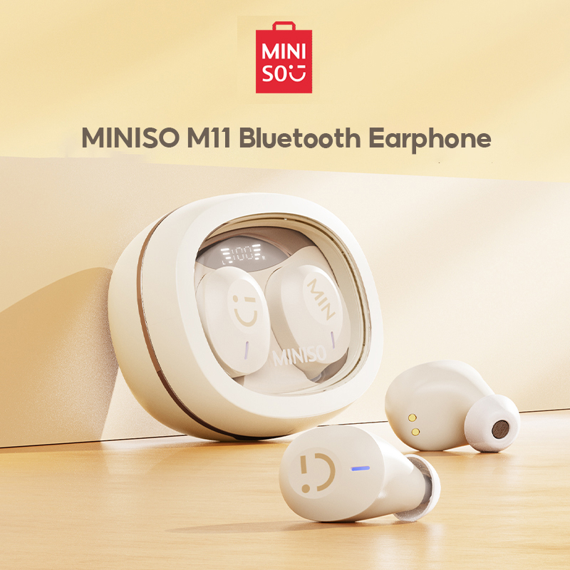 Jual MINISO M11 TWS Wireless Earphone Bluetooth V5.3 Noise Cancellation ...