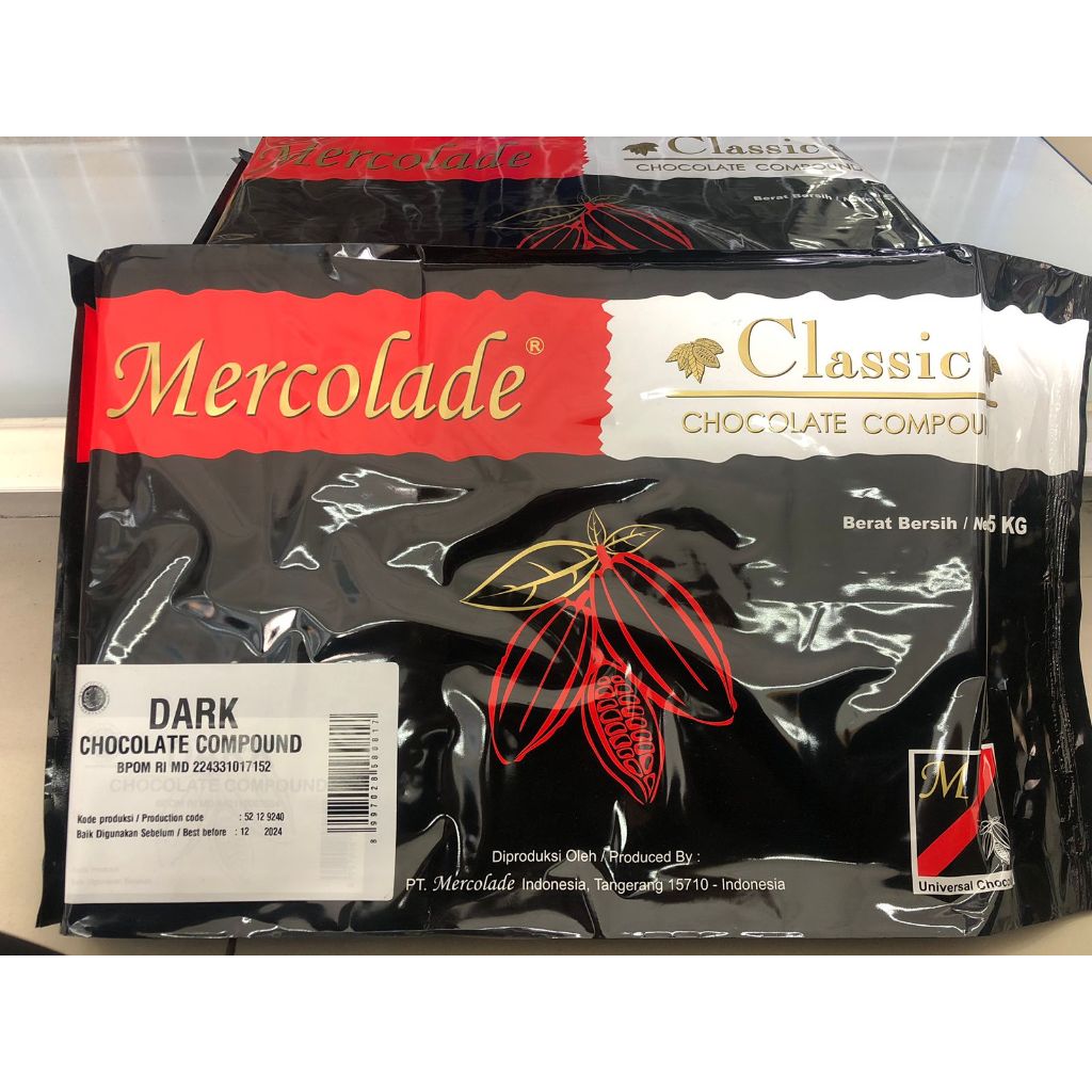Jual MERCOLADE CLASSIC DARK COMPOUND 5kg | Shopee Indonesia