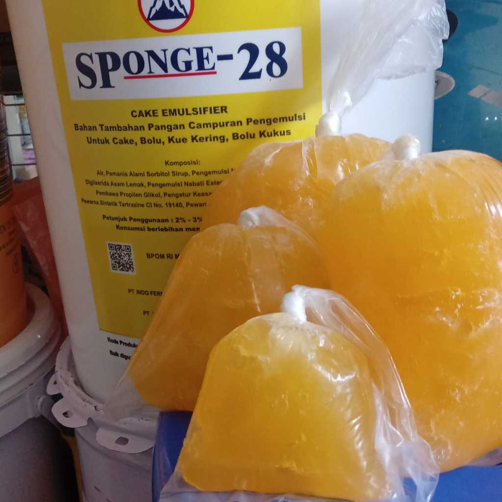 Jual SPONGE-28/SP-28/Pengembang Kue Kemasan Repack 100g | Shopee Indonesia