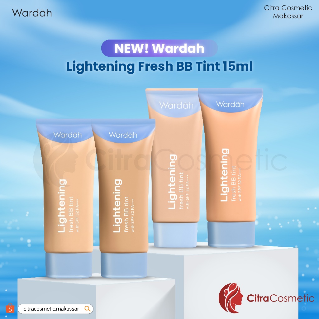 Jual ️CitraCosmetic ️ Wardah Lightening Fresh BB Tint 15 Ml | Shopee ...