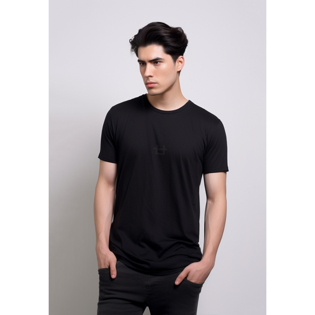 Jual Third Day MTI15 Kaos Simple Jepang Distro Pria Logo Icon Bob Hitam ...