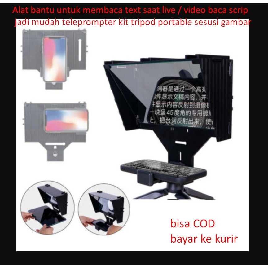 Jual Alat bantu untuk membaca text saat live video baca scrip jadi ...