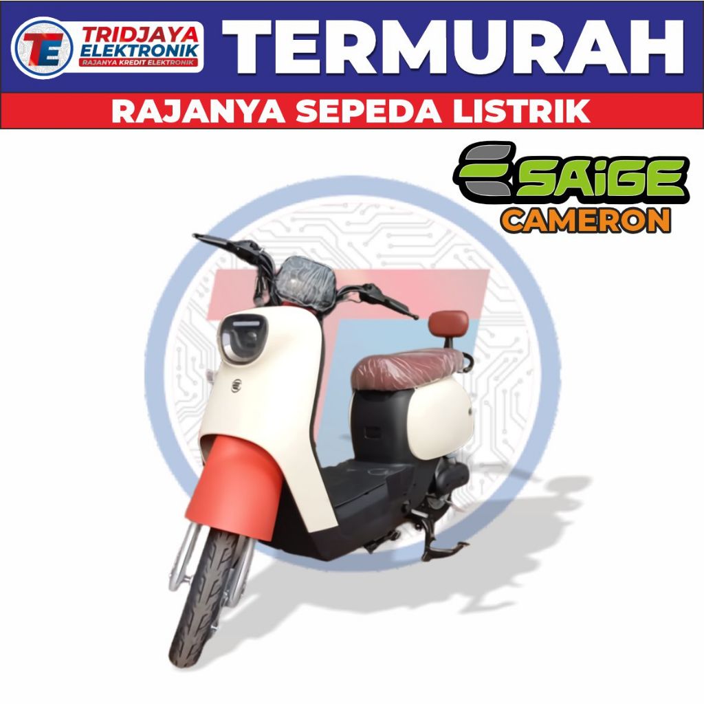 Jual Sepeda Listrik Saige Cameron Termurah Tridjaya Elektronik Subang ...