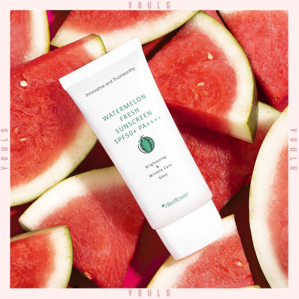 Jual YOULS | Bellflower Watermelon Fresh Sunscreen SPF 50+ PA++++ | 50 ...