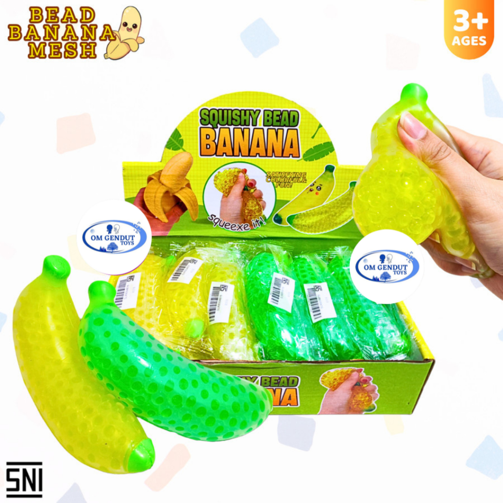 Jual OG Mainan Anti Stress Mesh Squishy PISANG banana | Shopee Indonesia