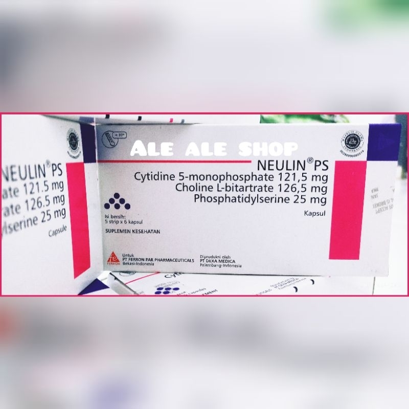 Jual NEULIN PS 1 BOX Original isi 30 kapsul | Shopee Indonesia