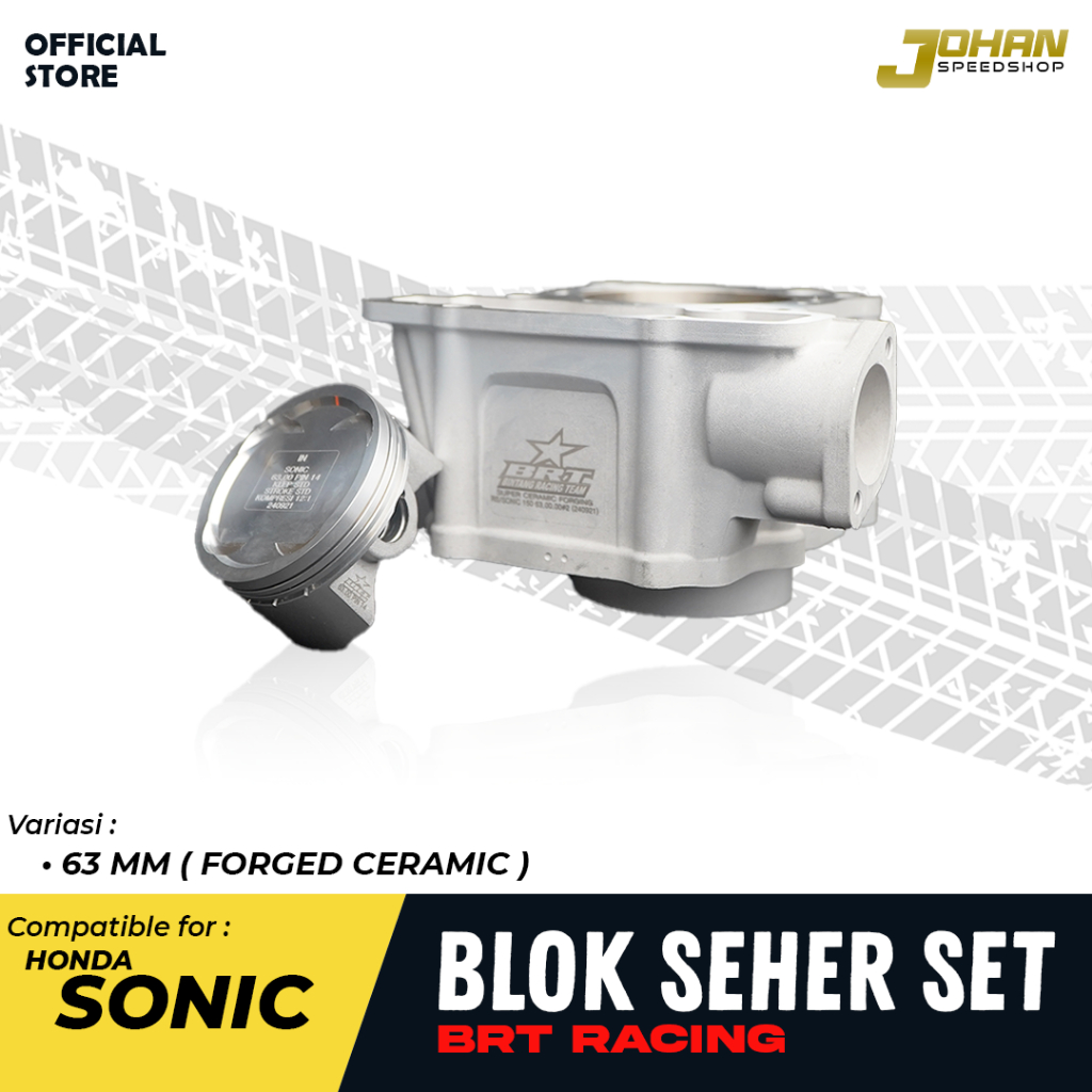 Jual Blok Seher Brt Racing Sonic Cb New Cbr Facelift Supra Gtr 63mm ...