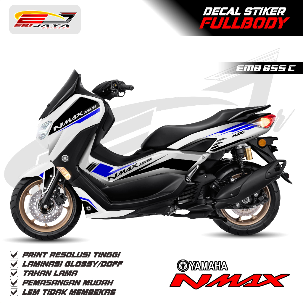Jual STIKER DECAL MOTOR NMAX SIAP PAKAI SEMUA VARIAN-STIKER VARIASI ...