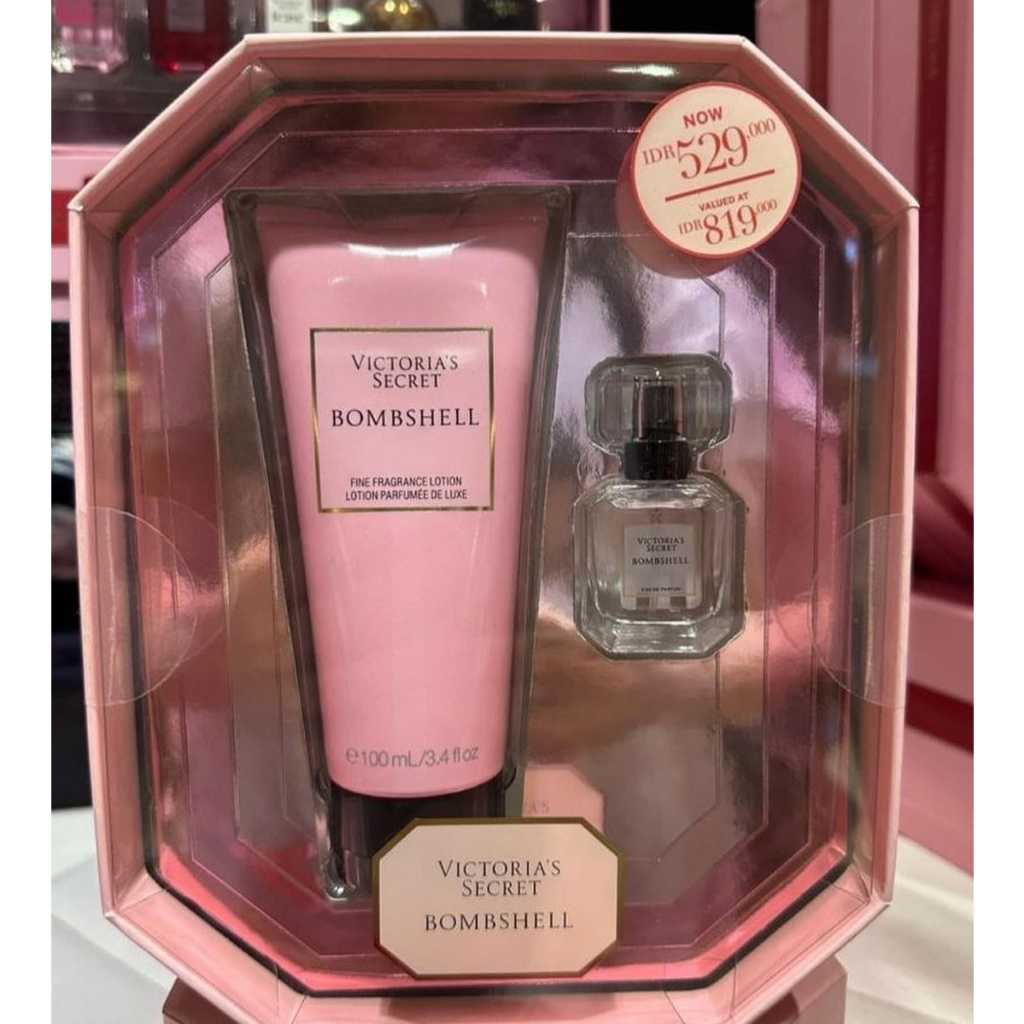 Jual Victoria's Secret Box 2 Set Items ( Fine Fragance Lotion 100ml ...