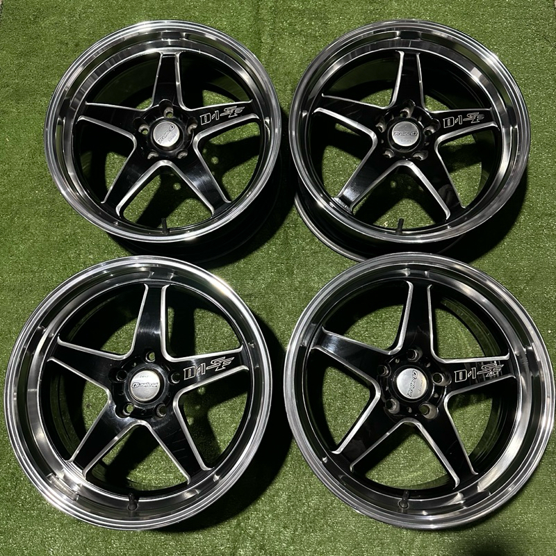Jual Velg Ring 18 Lenso D1 SF Innova Hrv Civic Brv Camry Accord Crv ...