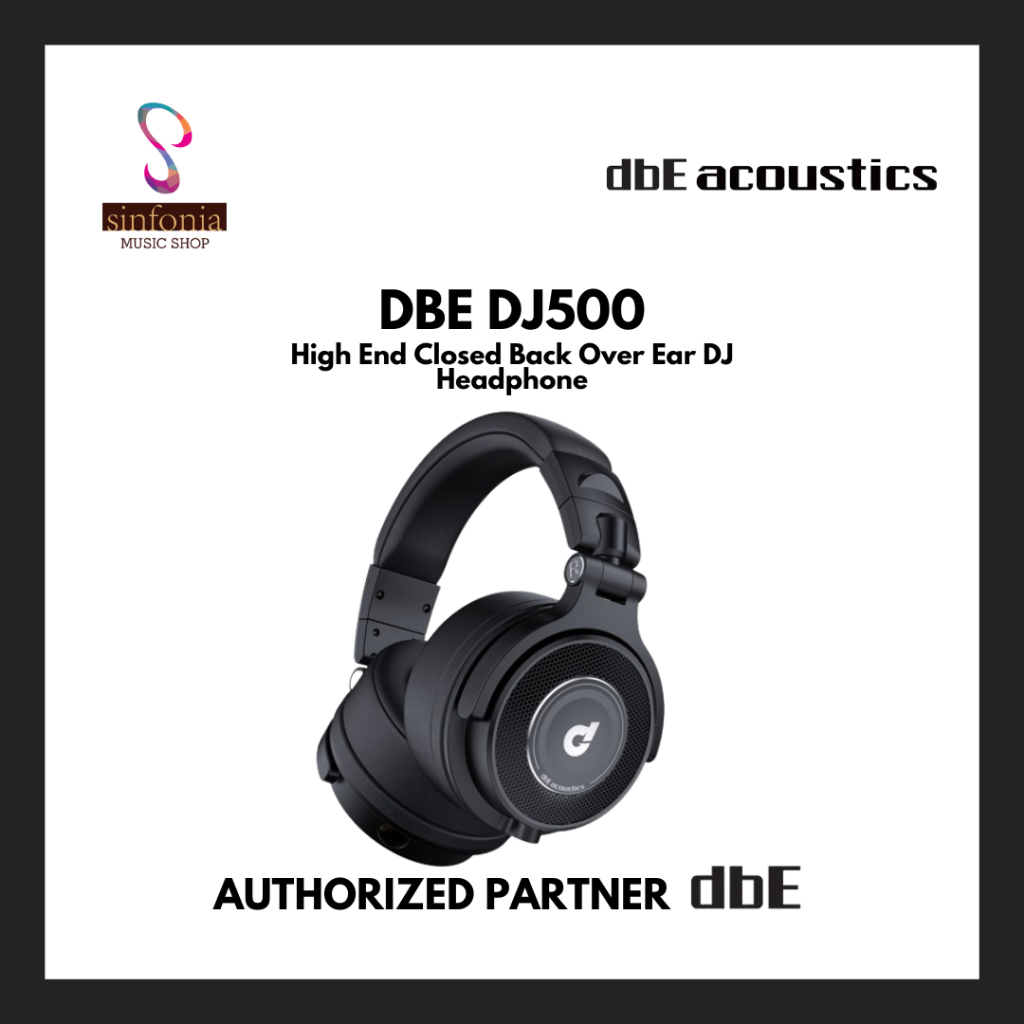 Jual dbE DJ500 High End Closed Back Over Ear DJ Headphone | Shopee ...
