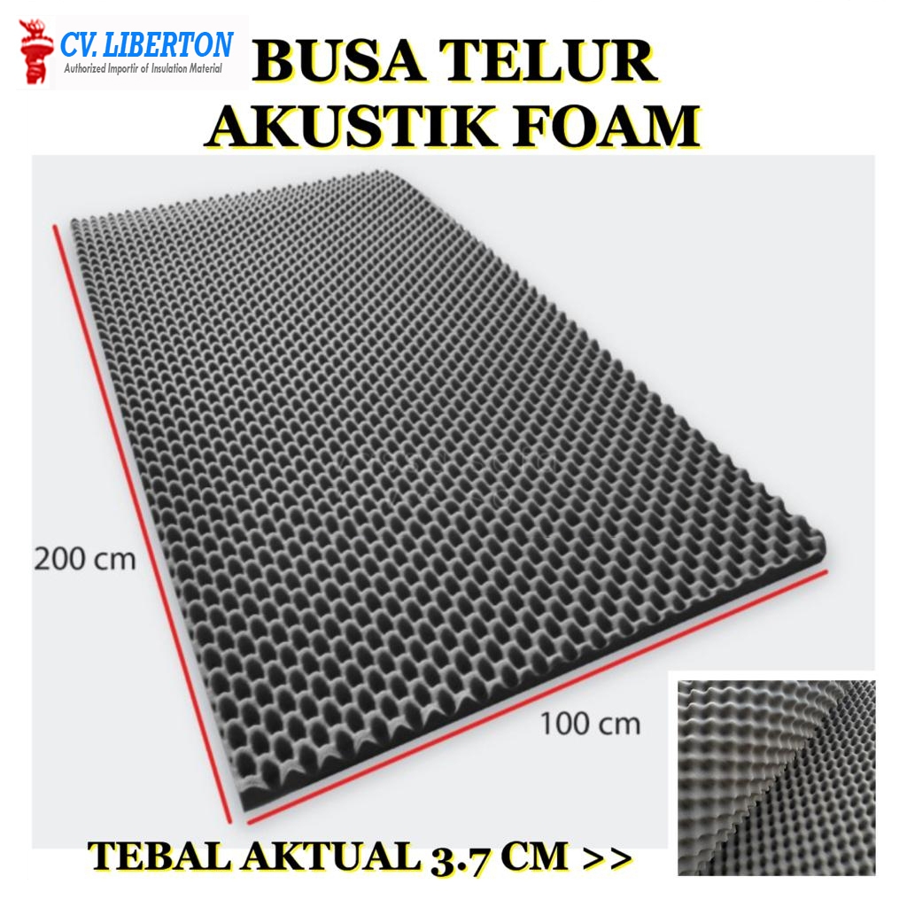 Jual Busa Peredam Suara | Busa Telur | Akustik Foam | Shopee Indonesia