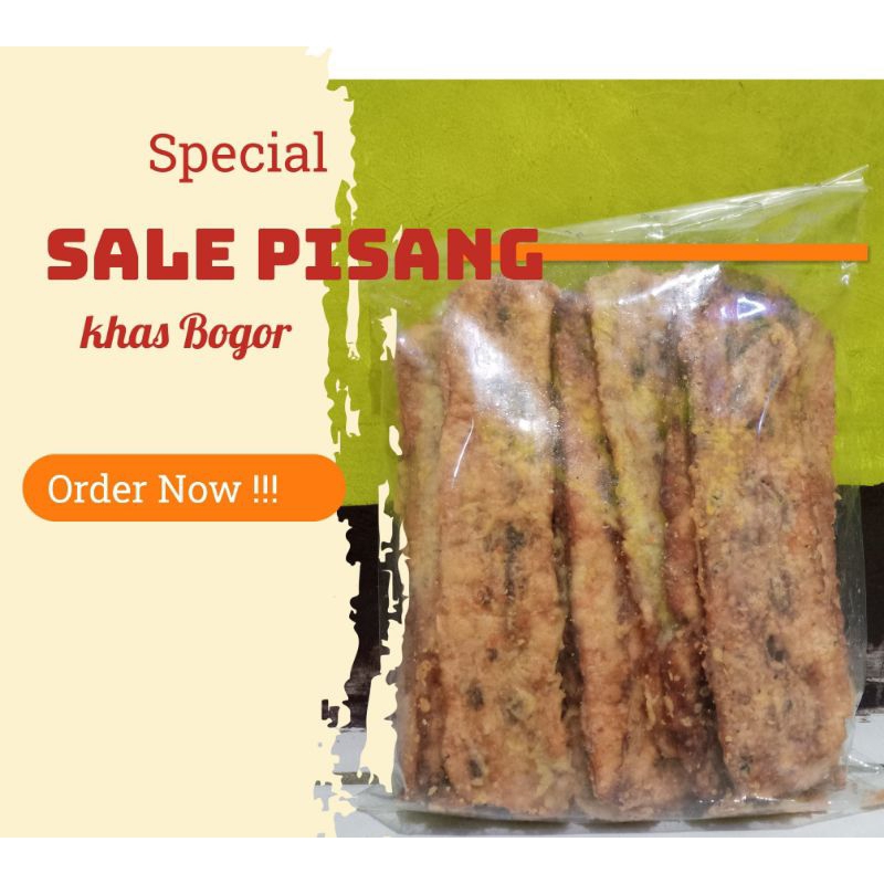 Jual Snack Makanan ringan SALE PISANG KHAS BOGOR homemade / oleh oleh ...