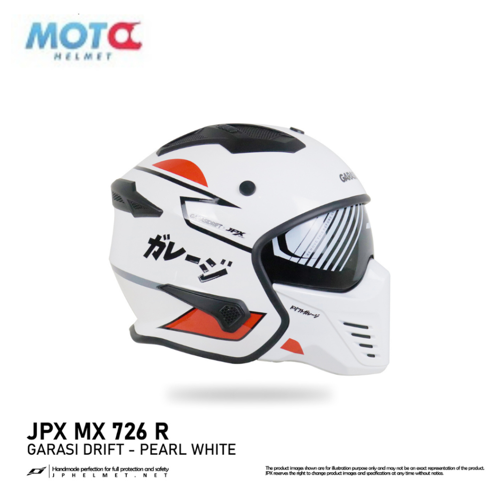 Jual Helm JPX Full Face Mx-726R - Garasi Drift | Shopee Indonesia