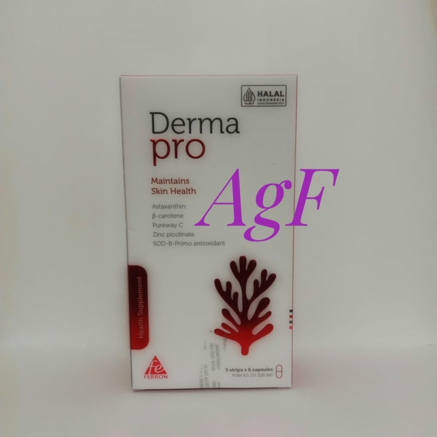 Jual DermaPro atau Derma Pro Capsule isi 30 (Ferron) | Shopee Indonesia
