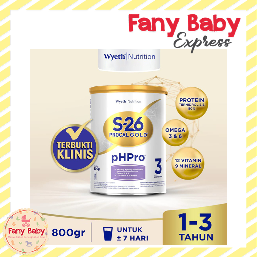 Jual S26 PROCAL GOLD PH PRO TAHAP 3 / 800GR | Shopee Indonesia