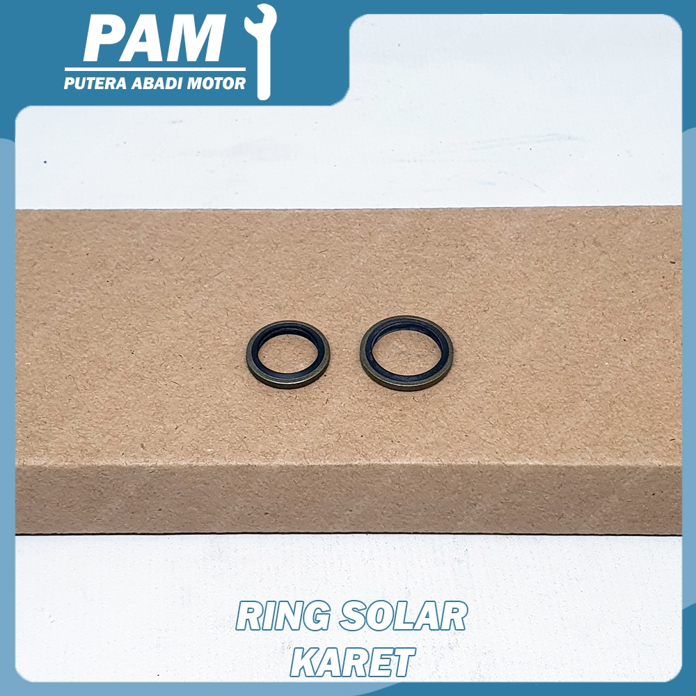 Jual Ring Baut Solar Karet Washer Seal Ring Karet 14mm 16mm | Shopee Indonesia