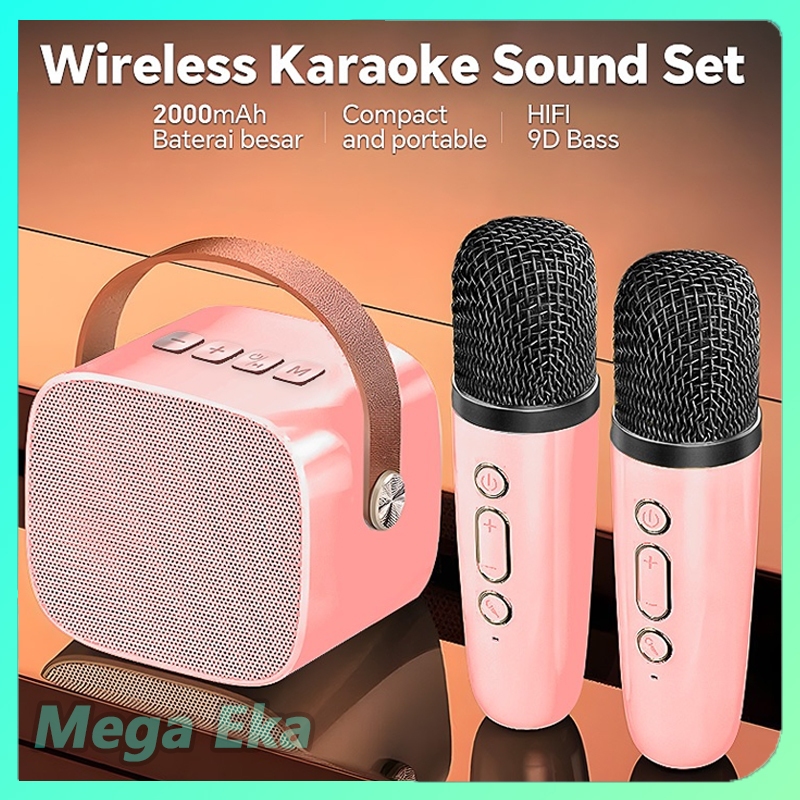 Jual RGAKSESORIS SPEAKER CIPUNG Speaker Mini Bluetooth Karaoke Set ...