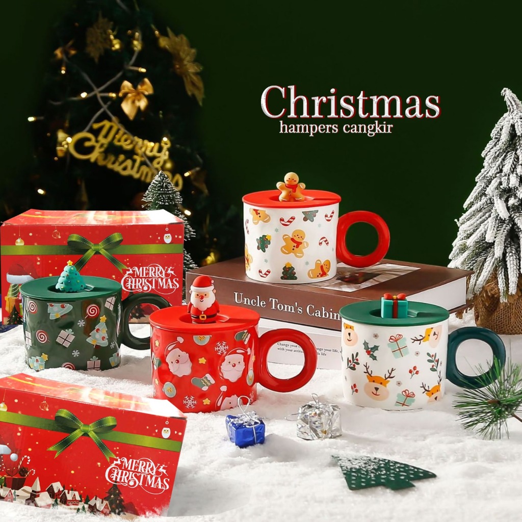 Jual Aveline Hampers Mug Couple Kado Natal Christmas / Gelas Set ...