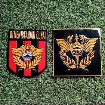Jual Stiker Embos Timbul Logo BEA CUKAI | Shopee Indonesia