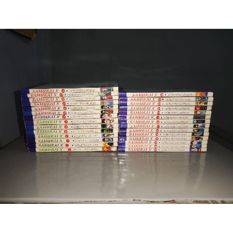 Jual KOMIK MANGA SAMURAI X BY NOBUHIRO WATSUKI SET 1-28 TAMAT | Shopee Indonesia