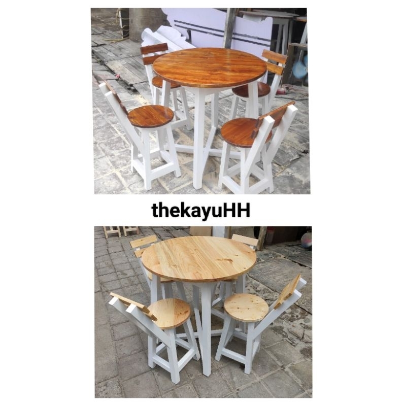Jual MEJA CAFE / RESTO BULAT | Shopee Indonesia